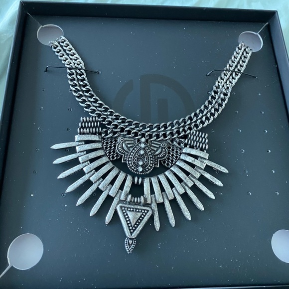DLNLX by Dylanlex | Jewelry | New Dylanlex Silver Statement Necklace ...